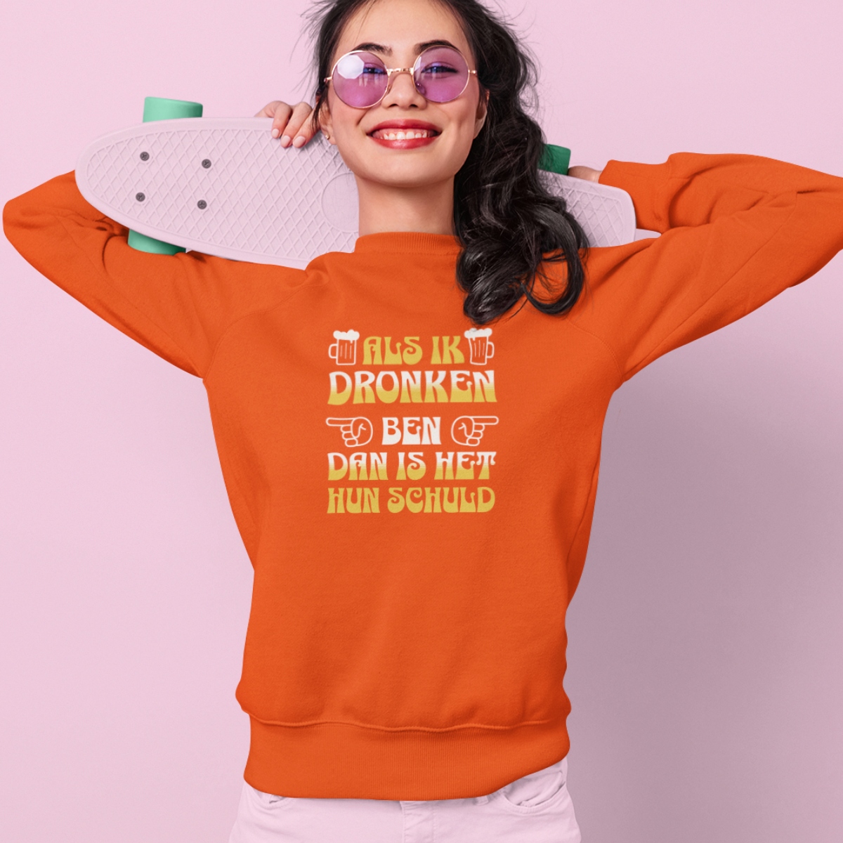 Koningsdag Trui Als Ik Dronken Ben | Nu voor €27.95